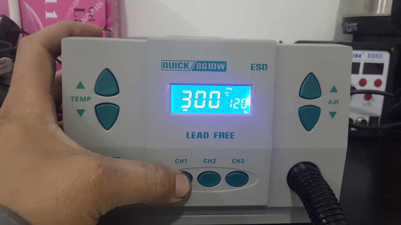 Quick 861DW - Unboxing y Manejo - YouTube