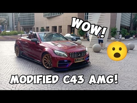 Crazy modified C43 AMG! - YouTube