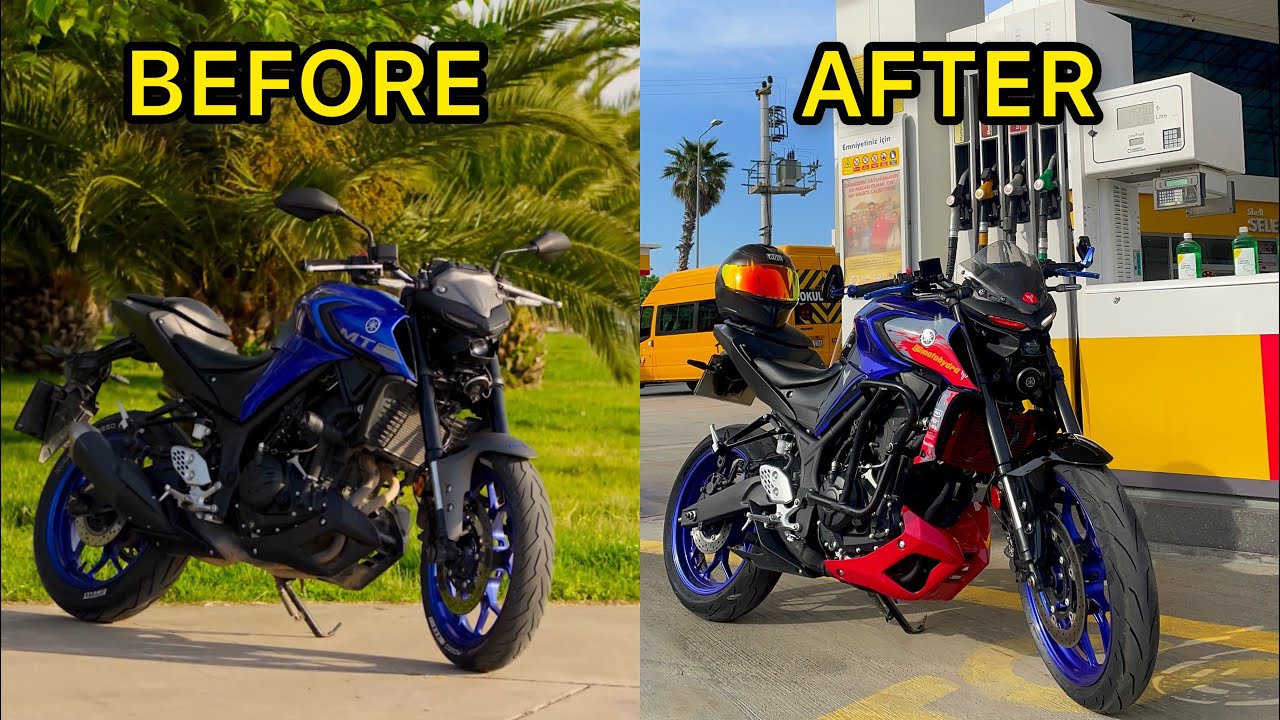 Yeni Motor Aldım! Mt-25'i Modifiye Ettik! - YouTube