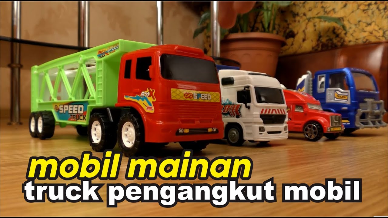TRUCK PENGANGKUT MOBIL - YouTube