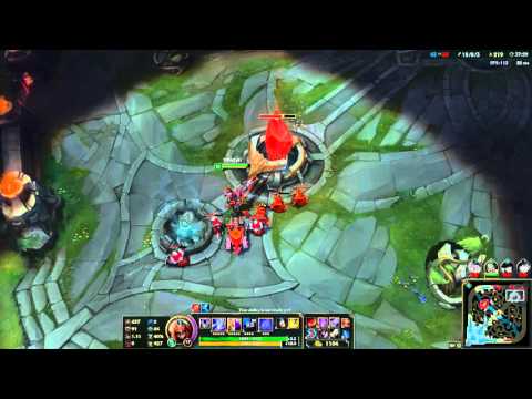 League of Legends Zed (Ultimate Flash Dodge) - YouTube