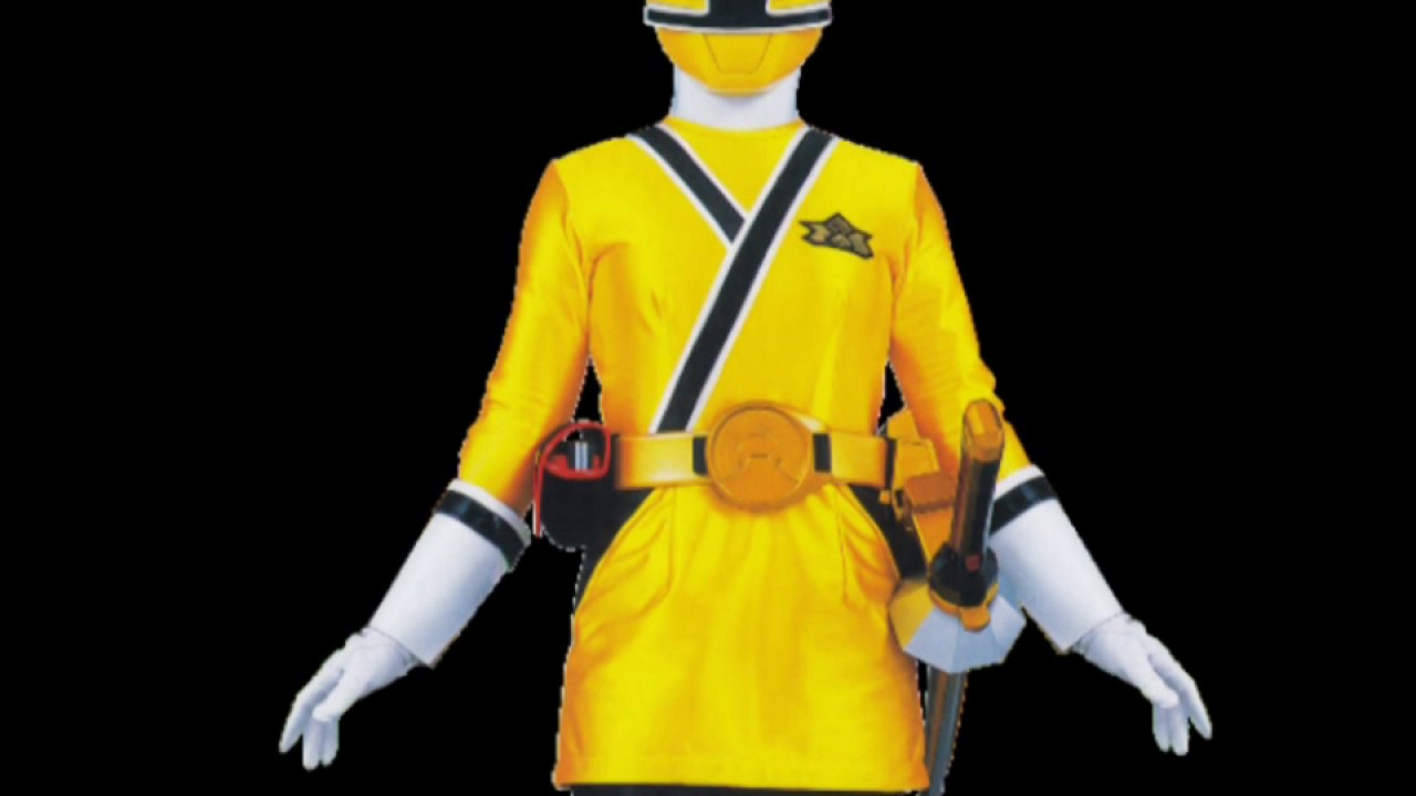 Emily and Gia power rangers samurai yellow rangers - YouTube