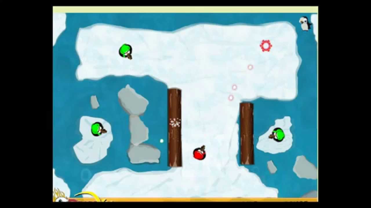 Penguin Clash Survival : Penguin Shooting Game on an iceland - YouTube