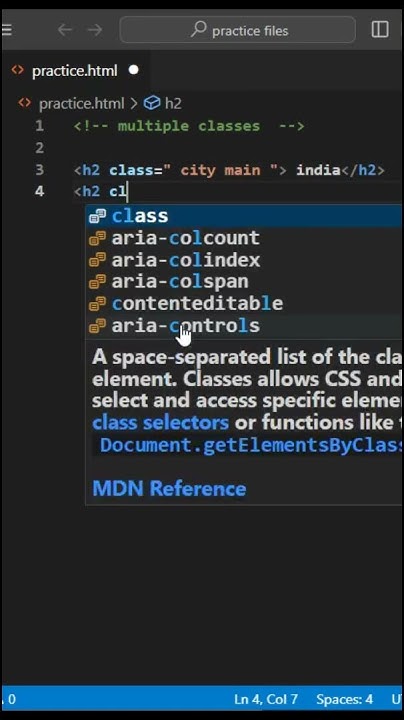 Multiple classes | #code #html #coding #frontend #webdesign #webdevelopment #programming #coder ...