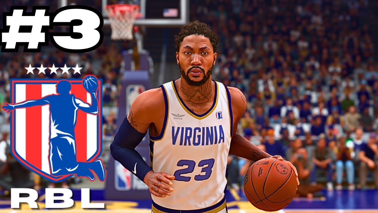 Derrick Rose Makes His RBL Debut! | NBA 2K24 | RBL Ep 3 - YouTube