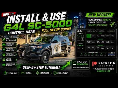 How To Install SC-5000 Control Head | Full Setup Guide | LSPDFR Tutorial
