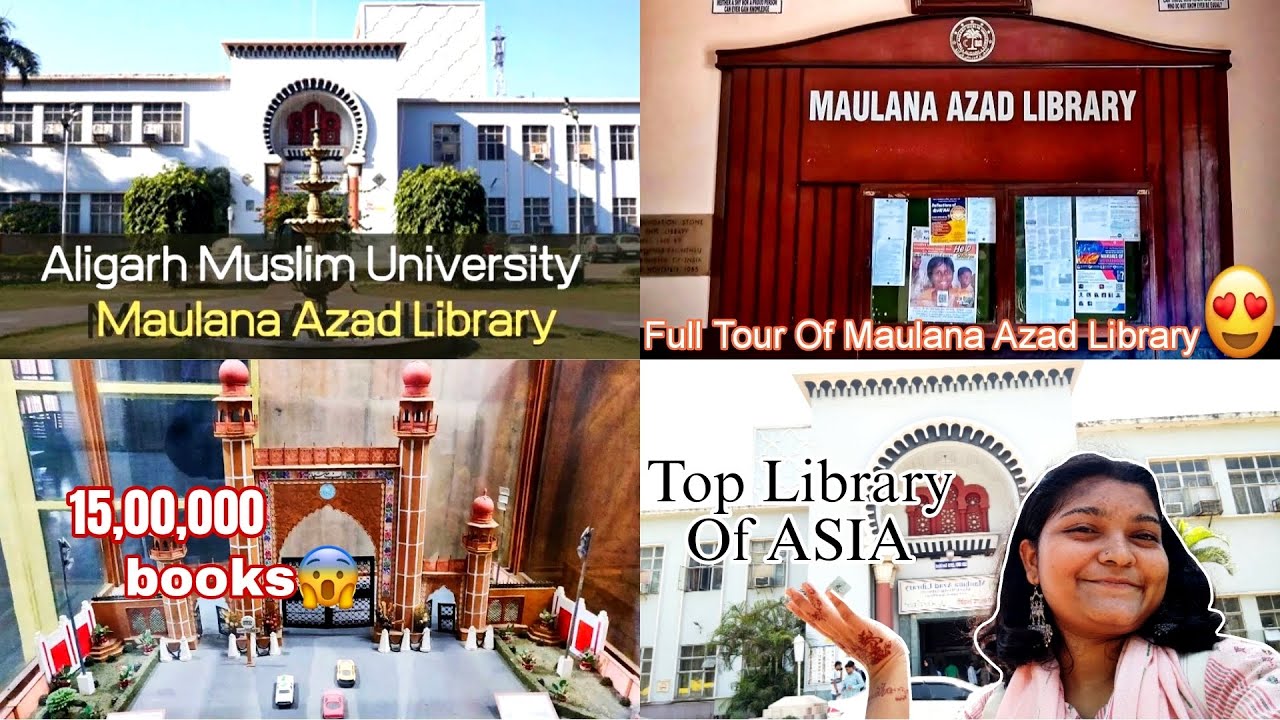 MAULANA AZAD LIBRARY 👨‍🎓 | ALIGARH MUSLIM UNIVERSITY | FULL TOUR | #amu ...