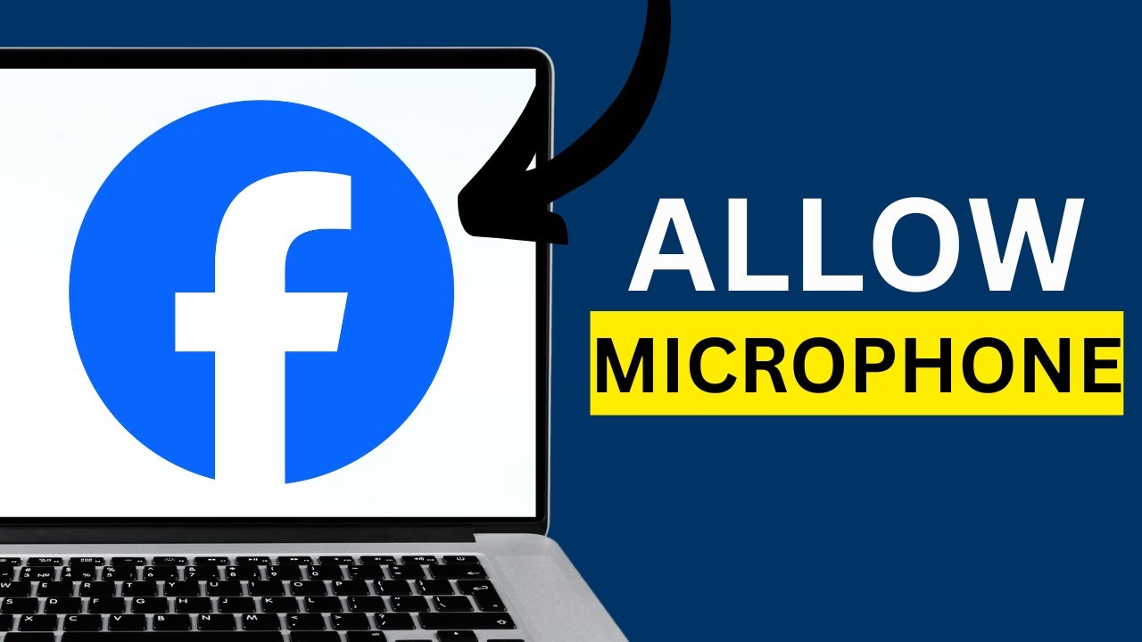 How To Allow Microphone On Facebook On PC - YouTube