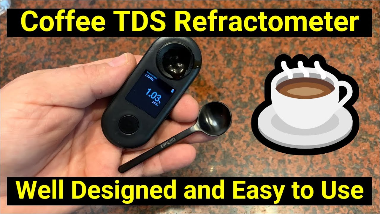 Any Good? DiFluid R2 Extract Coffee TDS Refractometer - YouTube
