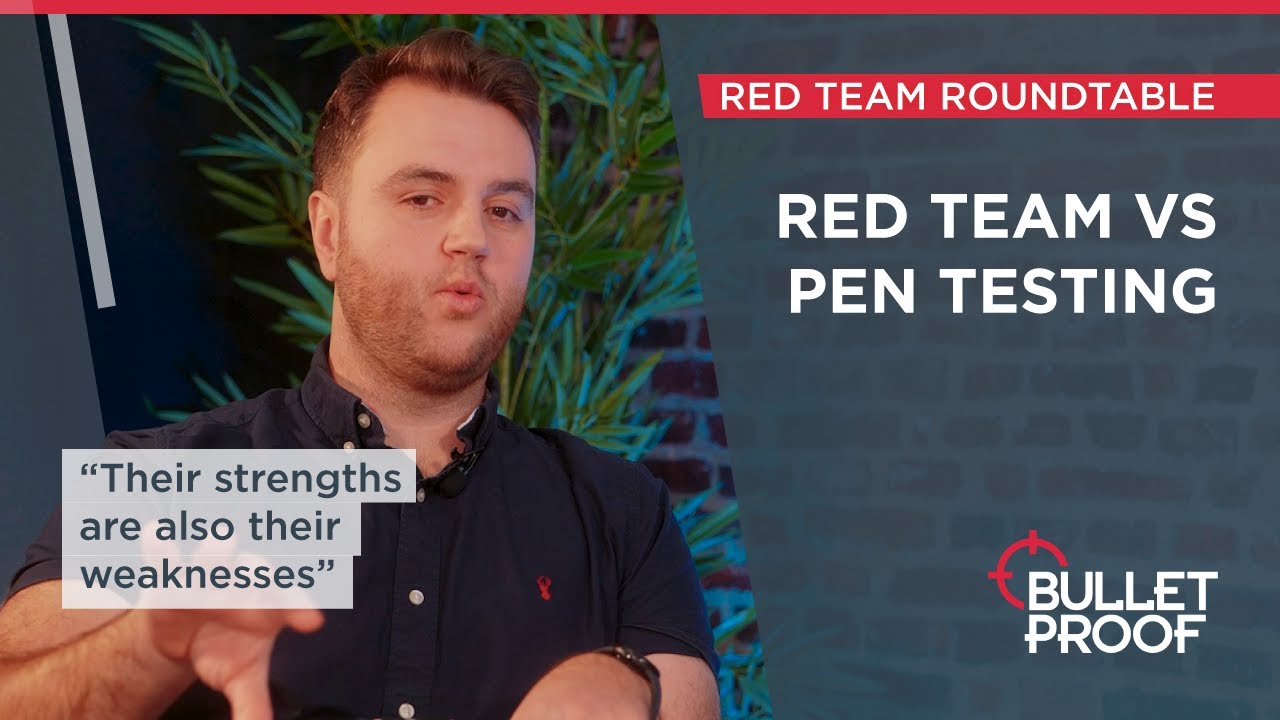 Red Team vs Pen Testing - What's the Difference? | Red Team Roundtable ...