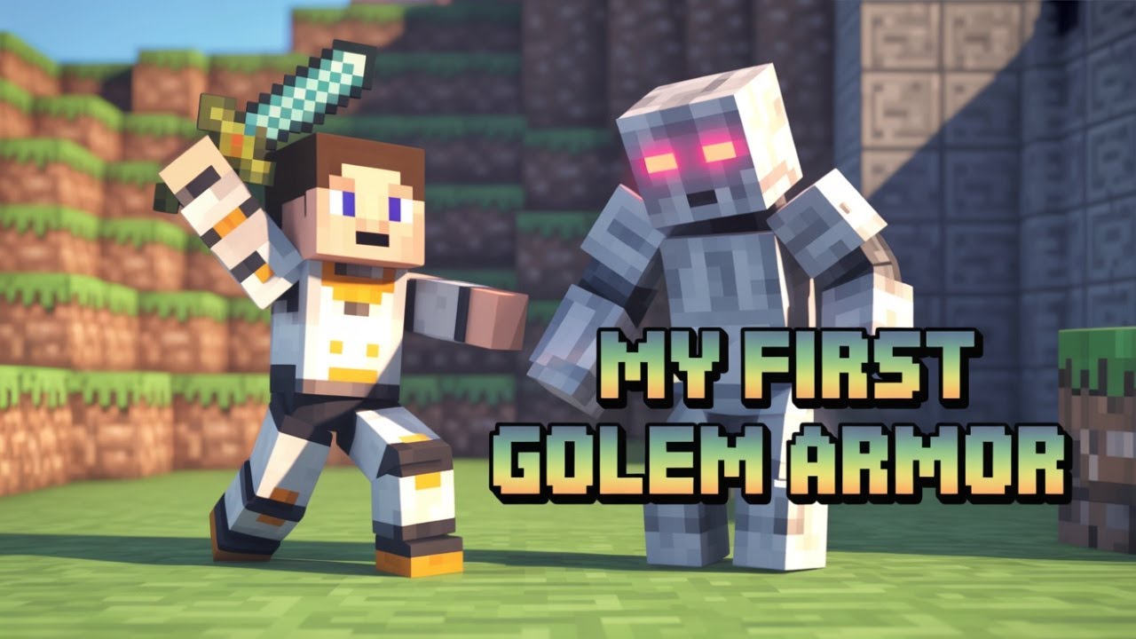 Golem Armor Unlocked! 😱 My Strongest Gear Yet – RLCraft Survival # ...