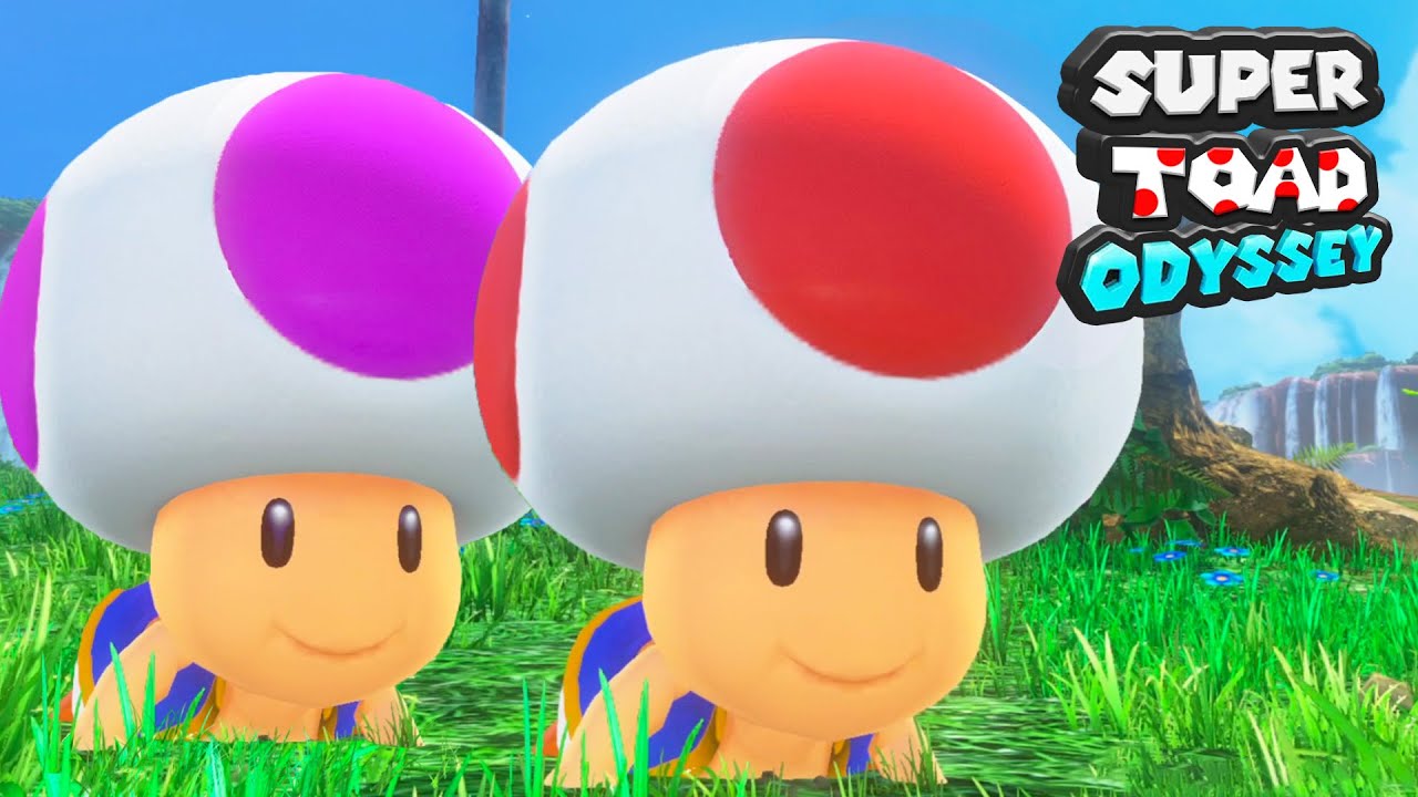 Super Toad Odyssey (2 Players) - Full Game - YouTube