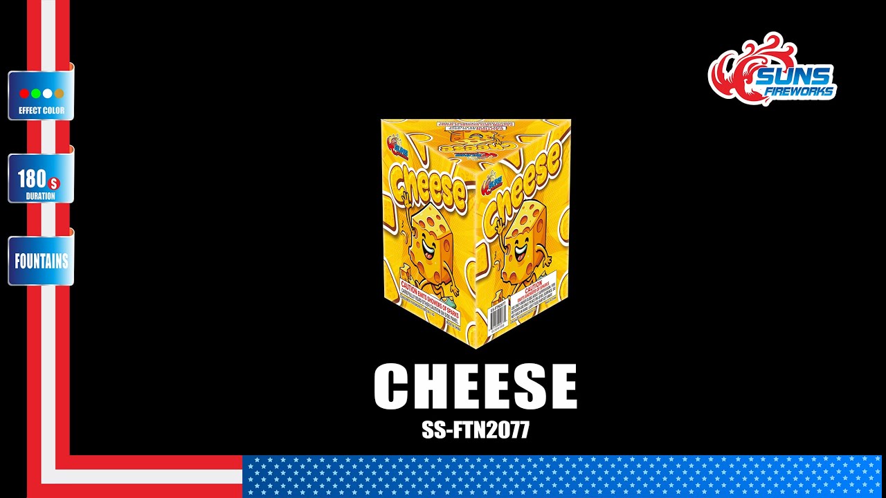 CHEESE Fountains Fireworks SS-FTN2077 from Suns Fireworks - YouTube