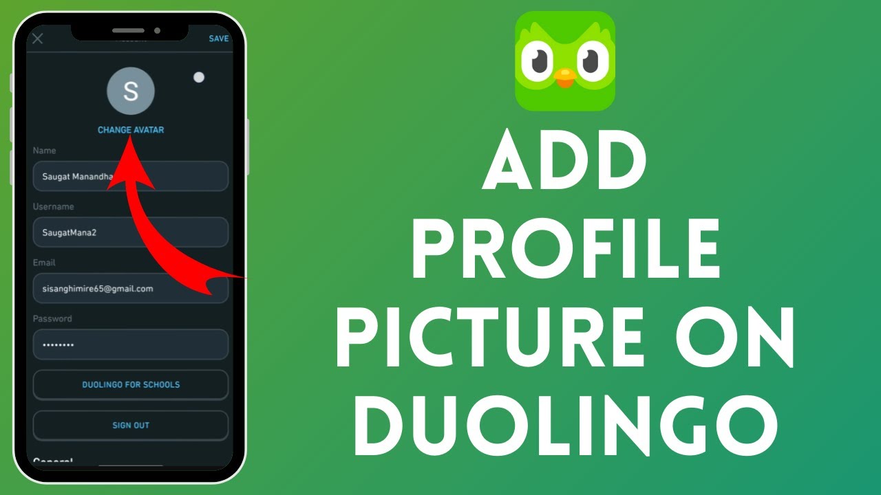 How to Add Profile Picture on Duolingo (2024) | Include Profile Picture ...