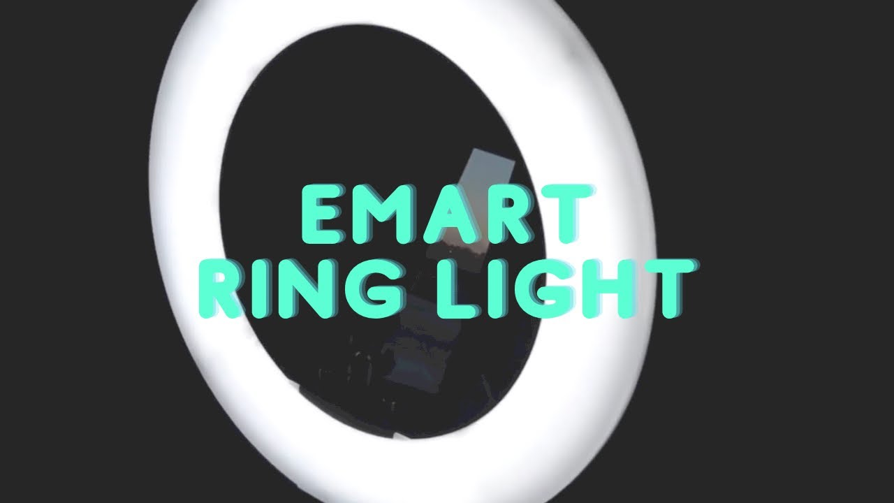 Budget Amazon Ring Light Emart 18 inch Unboxing & Review For Your ...