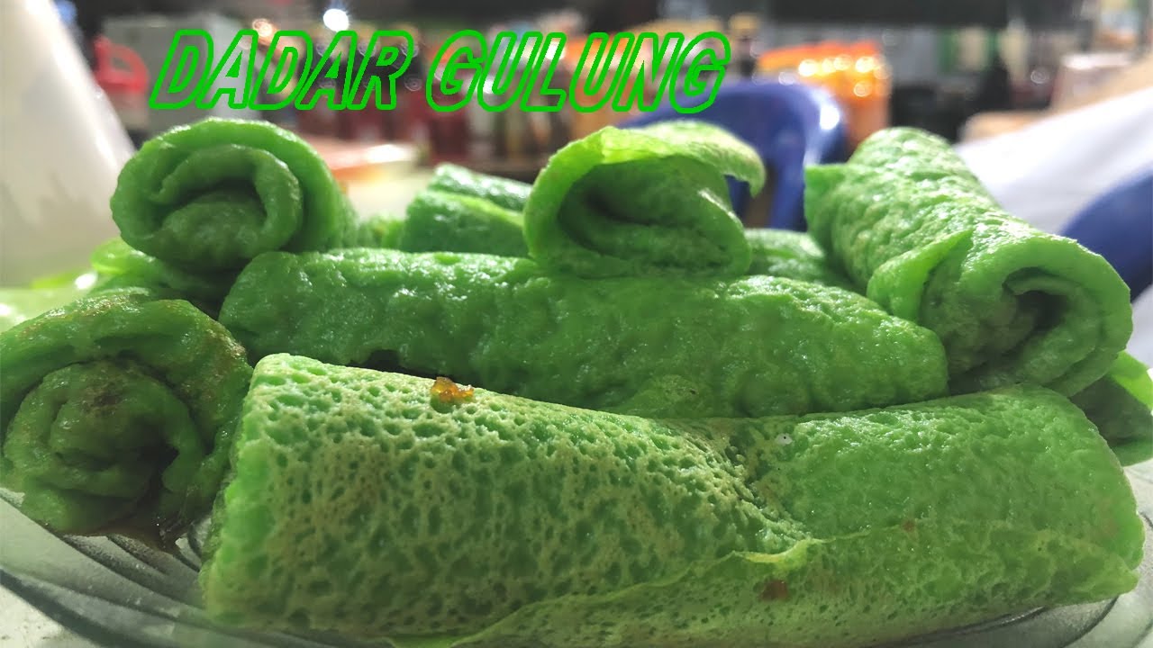 Cara mudah buat Dadar gulung - YouTube