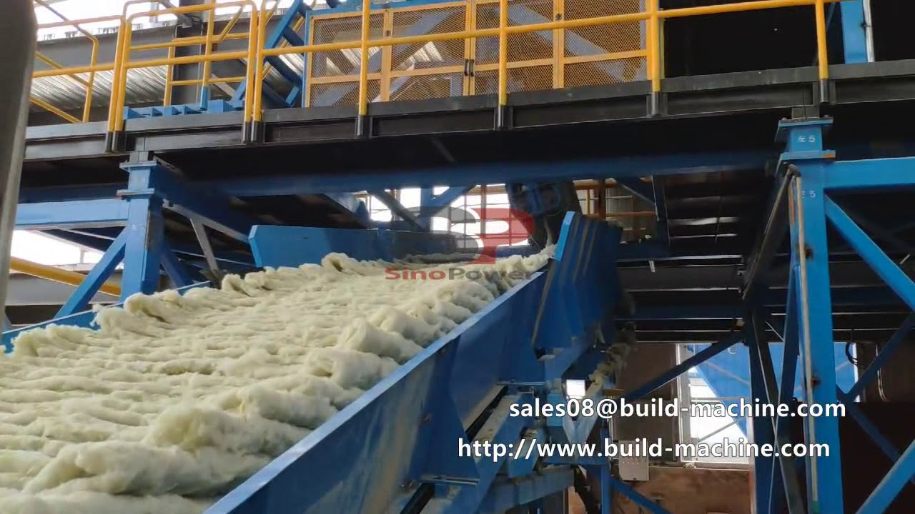 Rock Wool Production Line from Sinopower Group - YouTube