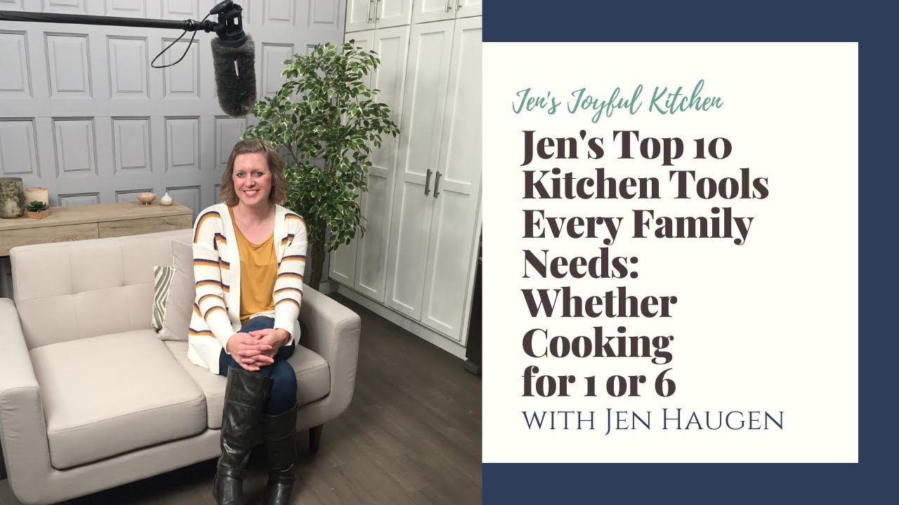Jen’s Top 10 Kitchen Tools to Make Cooking Easy! - YouTube
