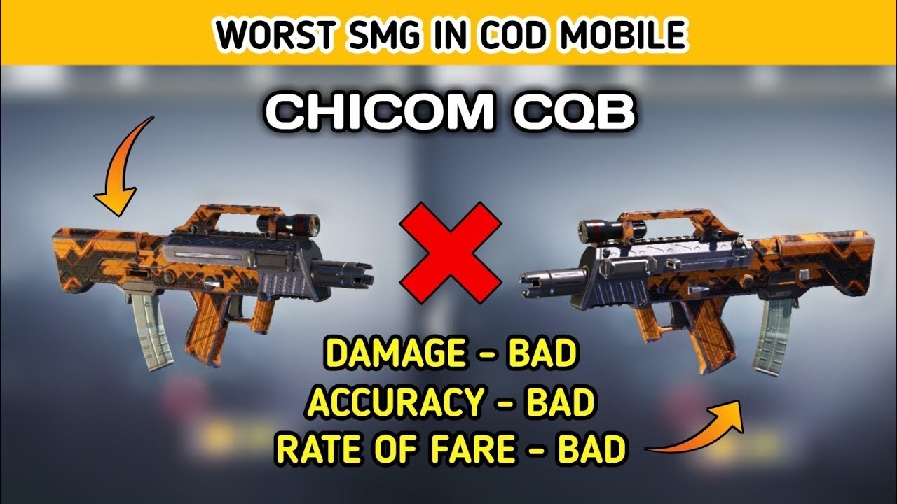 I USED THE WORST WEAPON IN THE GAME AND THIS HAPPENED! | COD Mobile ...