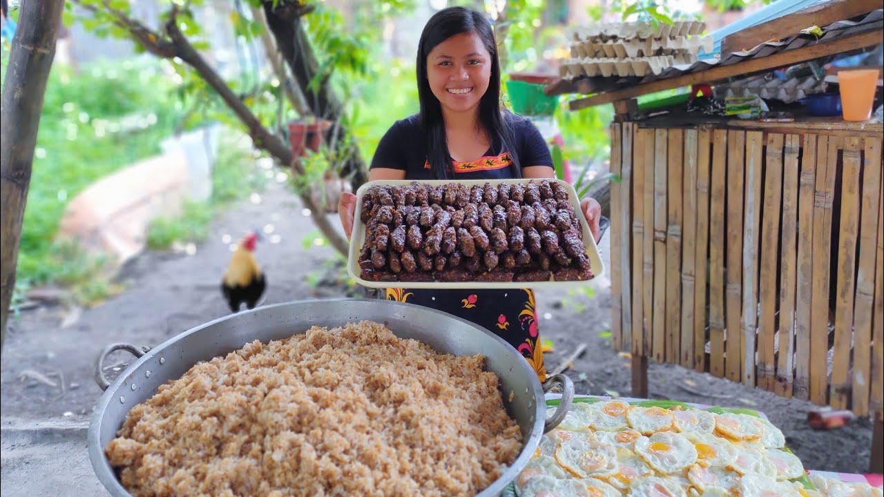[LONGSILOG] Making Longsilog for 120 Kids | Cooking And Sharing ...