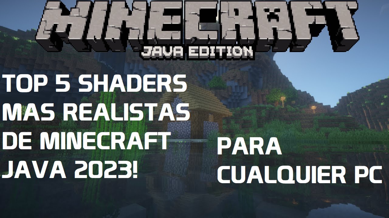 TOP 5 Mejores SHADERS de MINECRAFT JAVA 1.20 para CUALQUIER PC de TODO ...