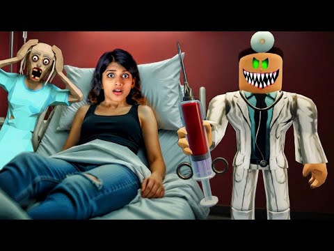 Can Mad Granny & Mahi Escape Dr David's Hospital in ROBLOX (OBBY)