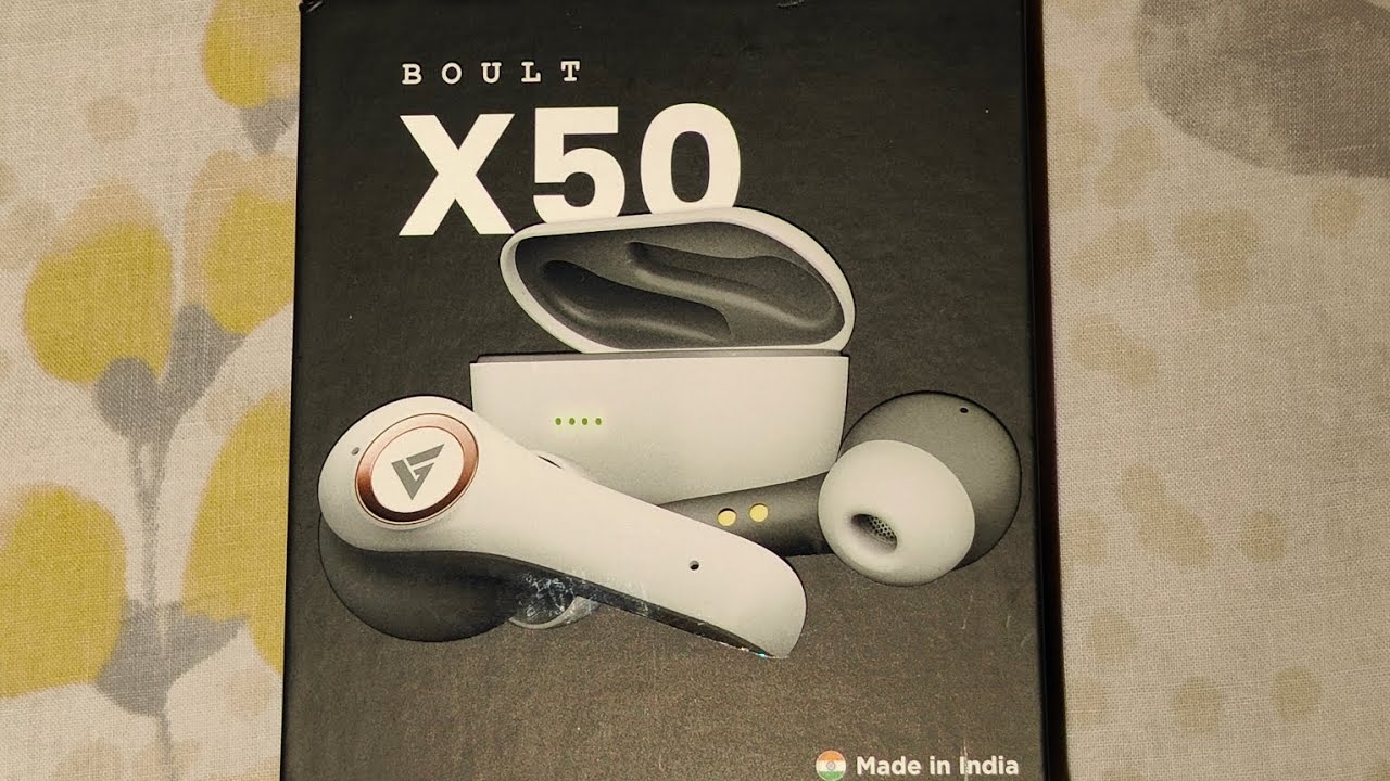 Boult Audio X50 TWS earbuds unboxing - YouTube