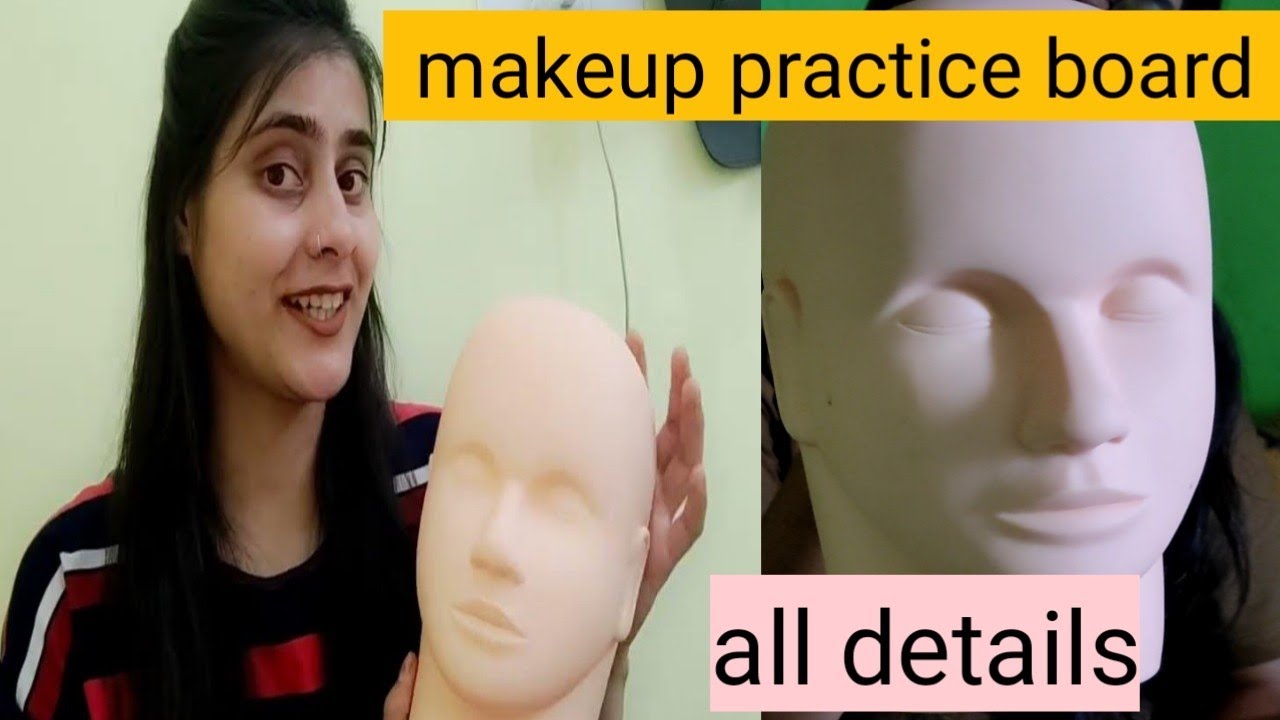 mannequin face for makeup practice//makeup dummy Full review - YouTube