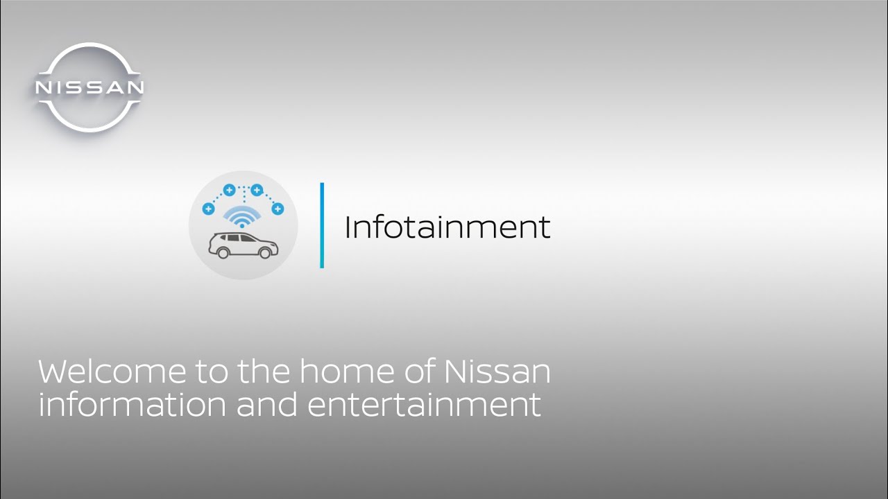 How your Nissan infotainment system works - YouTube