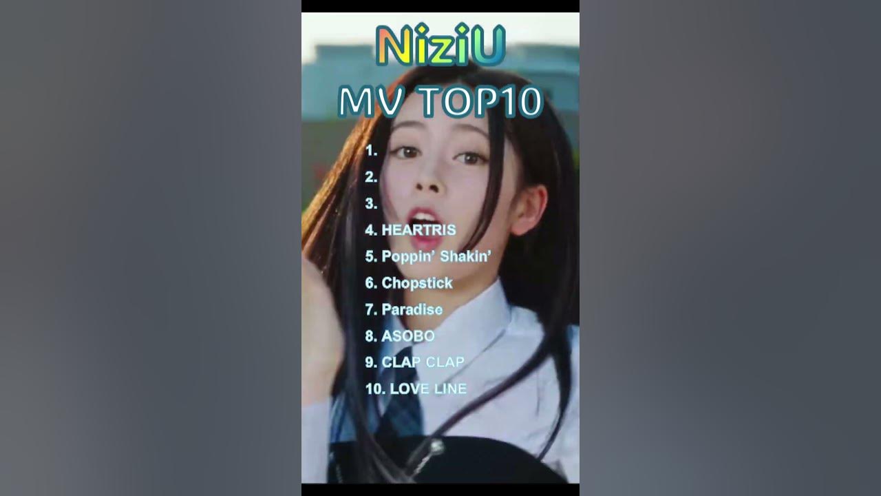 Top 10 NiziU Songs #niziu #niziuランキング #kpop #shorts - YouTube