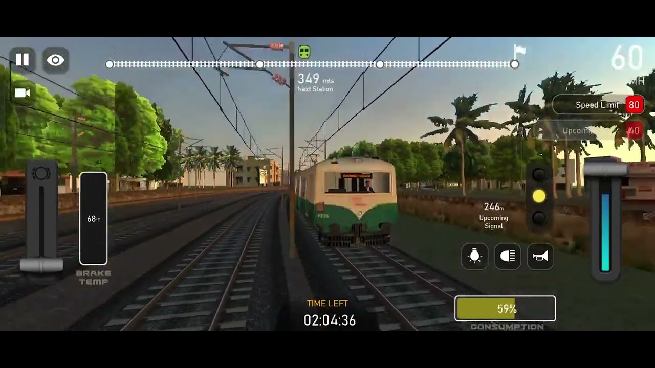 Egmore to Park | Indian Local Train Simulator : Gameplay #47 - YouTube