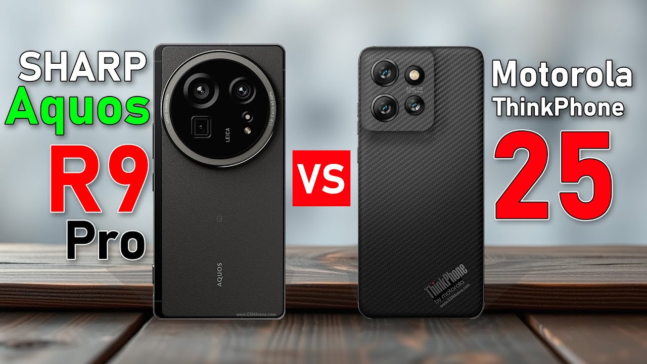 Sharp Aquos R9 Pro VS Motorola ThinkPhone 25 - YouTube
