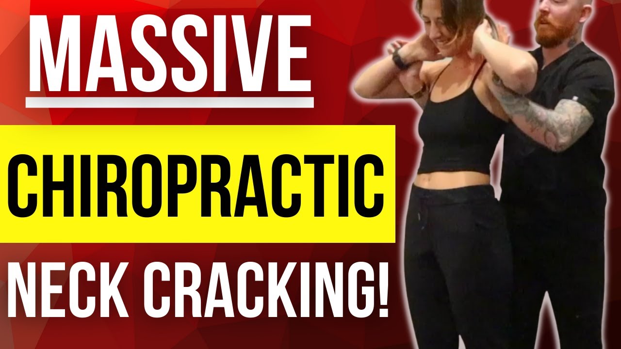 Loud Neck Cracks for Neck Pain: Chiropractic Adjustment - YouTube