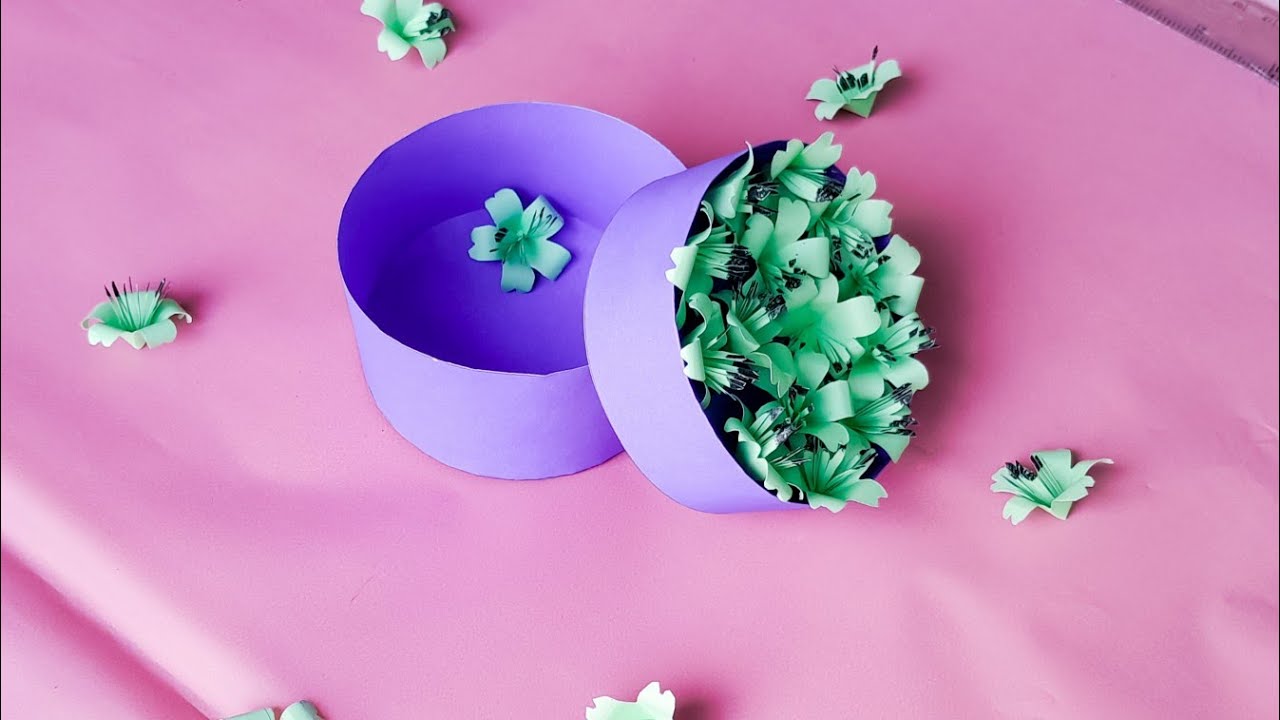 DIY Gift Box /How To Make Gift Box / Gift Box - YouTube