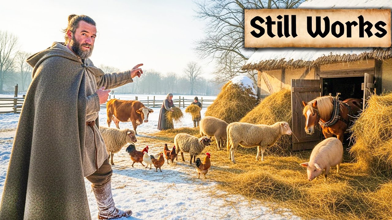 How Medieval Peasants Fed Animals Through HARSH Winters | The Medieval ...