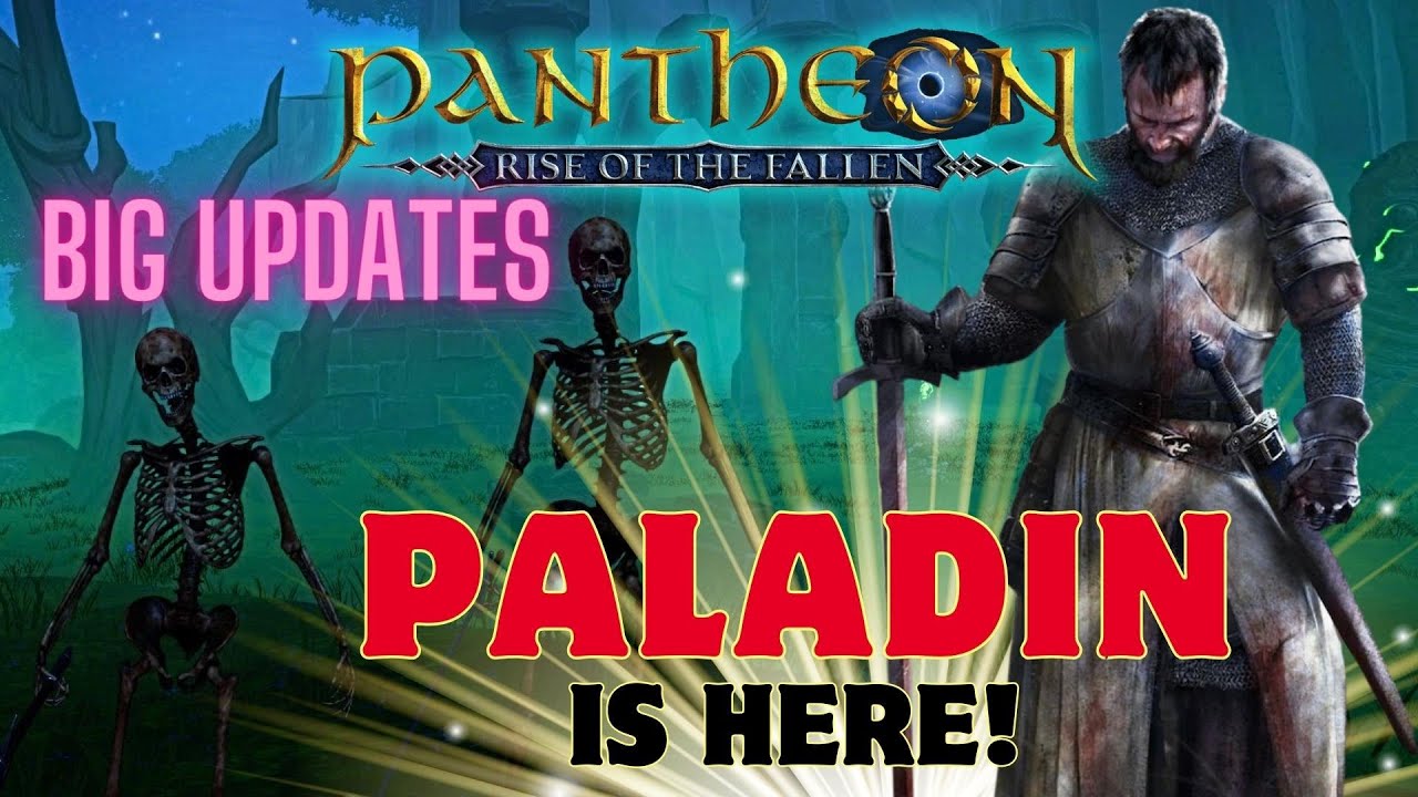Pantheon MMO BIG Updates : Paladin Class Added And Lots More - YouTube