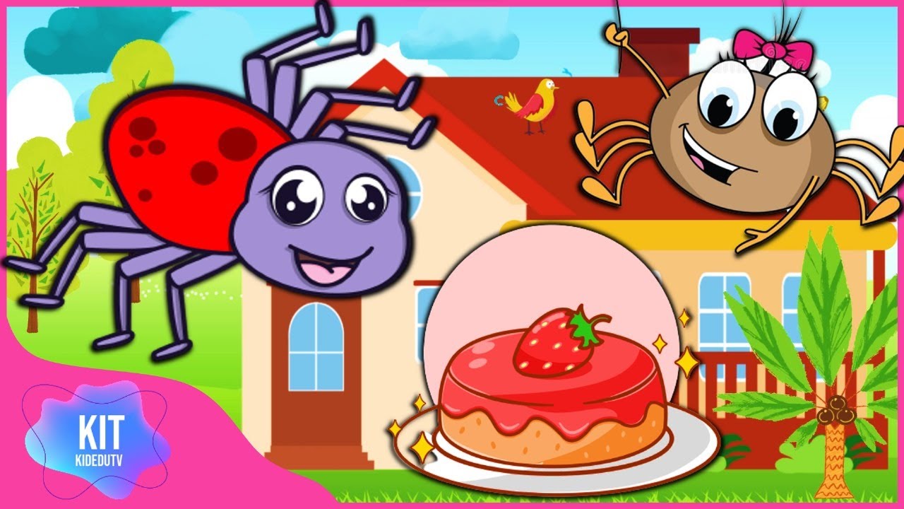 Spider Songs | Itsy Bitsy Spider Nursery Rhymes & Kids Songs - YouTube