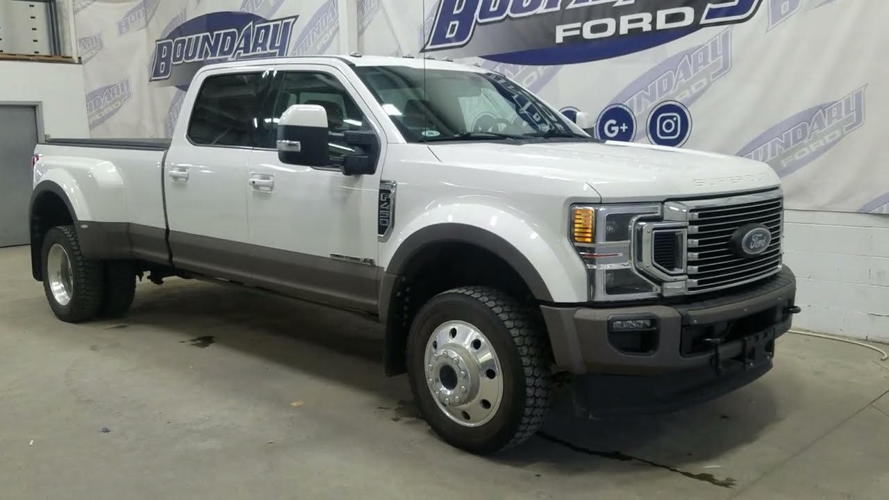Pre owned 2020 Ford F-450 King Ranch W/ 6.7L V8 engine remote start ...