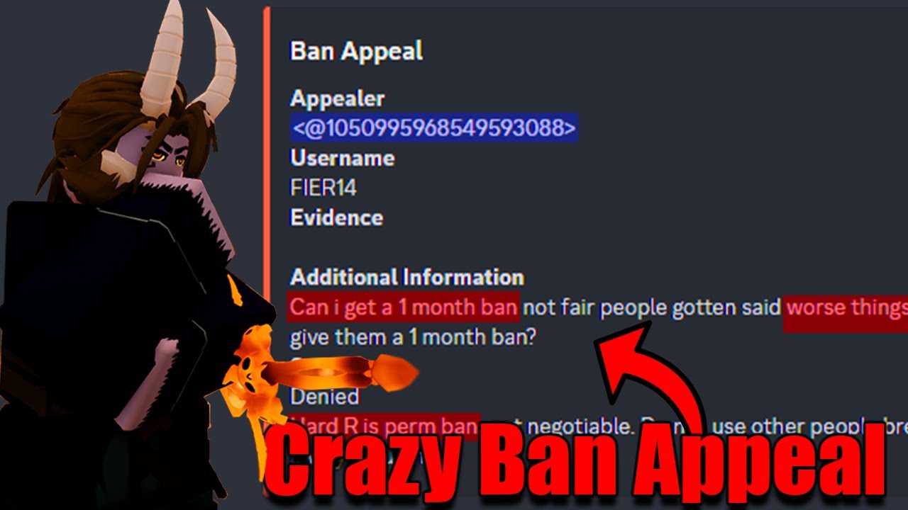 Deepwoken Ban Appeals are HILARIOUS... - YouTube