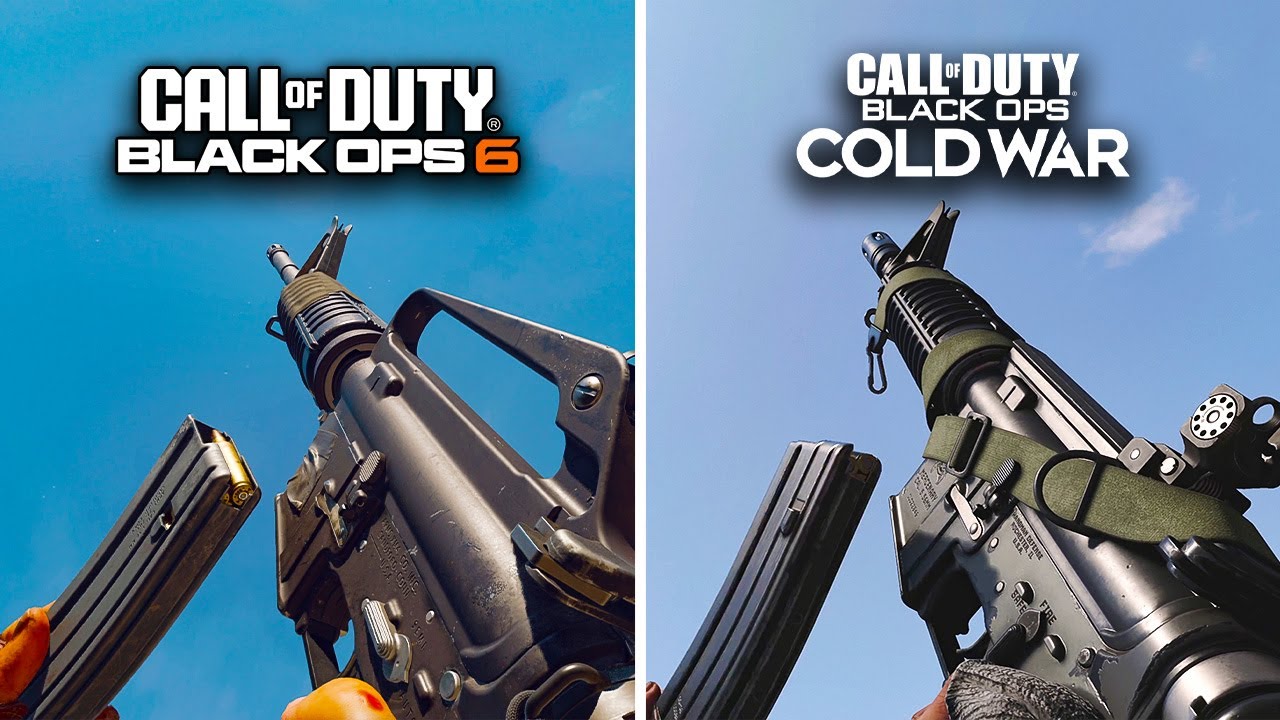 COD: Black Ops 6 vs Cold War Weapons Comparison - YouTube