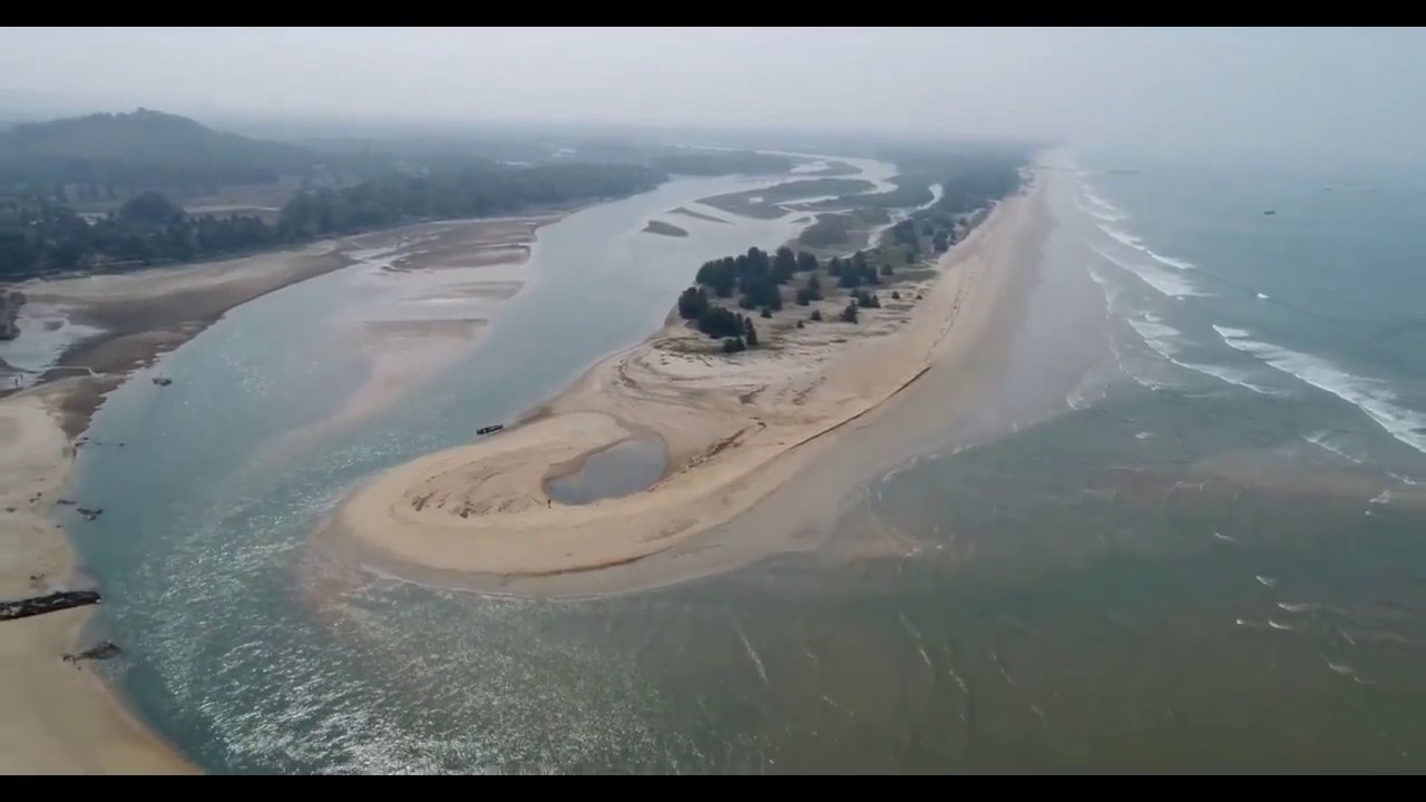 Byndoor, someshwara beach, kundapura kodi beach | A view from the sky ...
