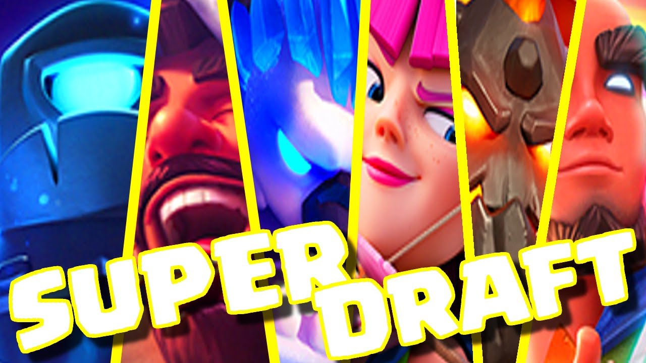 SUPER DRAFT is *BROKEN* in Clash Royale! - YouTube