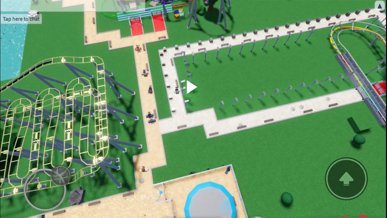 Building a custom ride in Theme Park Tycoon 2 - YouTube