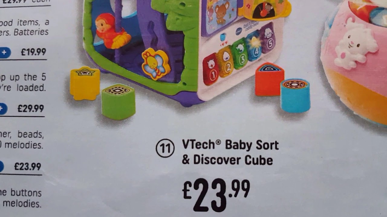 VTech Baby Sort & Discover Cube - YouTube