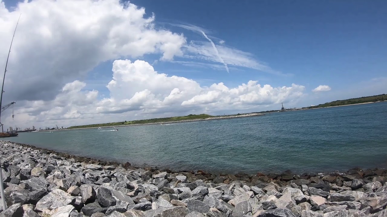 Jetty Park Florida East Coast Surf Fishing FECSF - YouTube