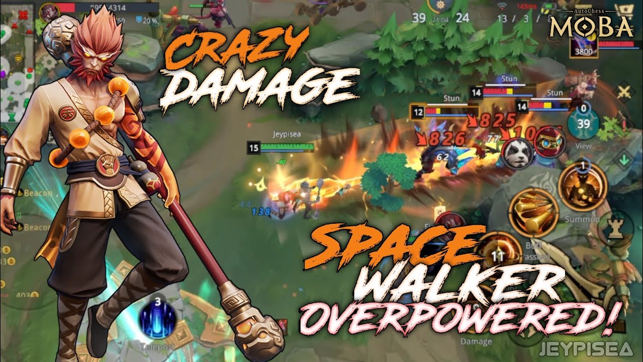 XIN Super Carry!! [ Space Walker Gameplay + Build ] Dominating in the ...