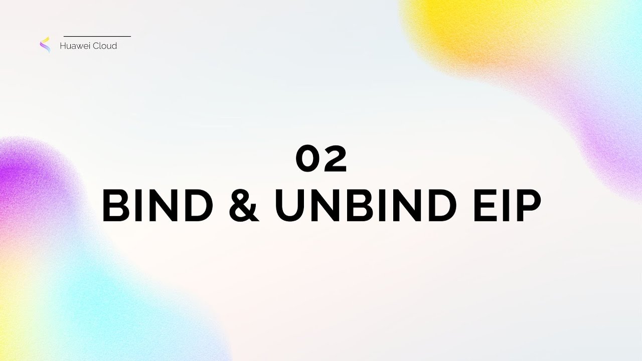Huawei GaussDB: How to Bind & Unbind an EIP (Official Demo) - YouTube