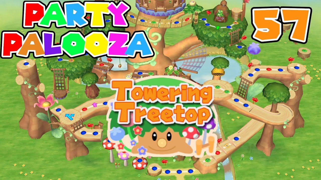 Party Palooza | Mario Party 6: Towering Treetop - YouTube