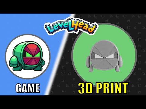 Game Levelhead 3D Print - Tiptow Power-Up , GR-18 (Delivery Robot ...