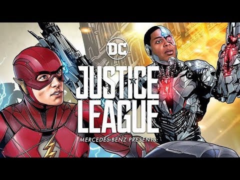 #1 'Justice League' Official Movie-Comic Book from Mercedes-Benz - YouTube